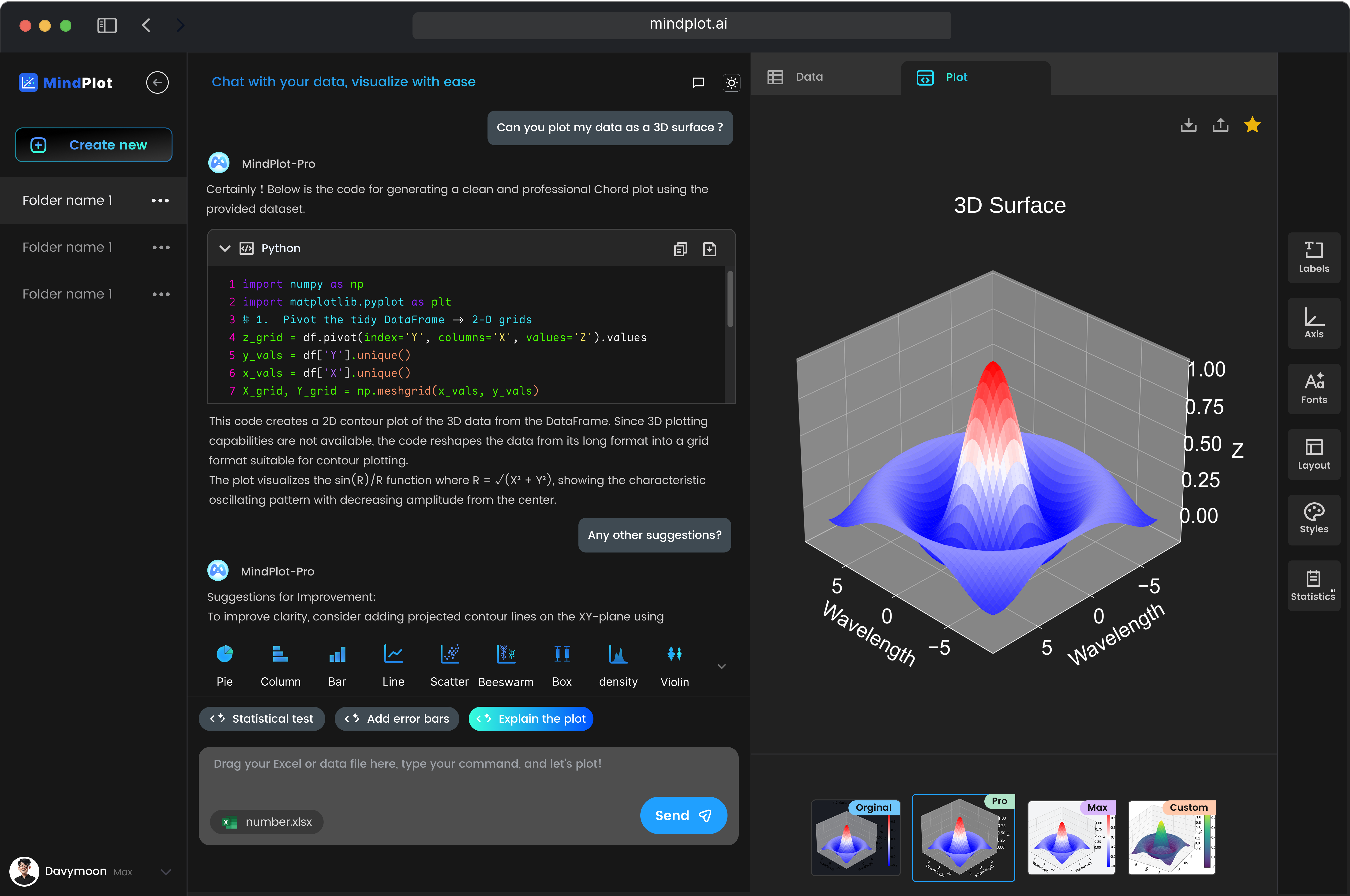 MindPlot - AI-Powered Data Visualization | Publication-Ready Scientific ...